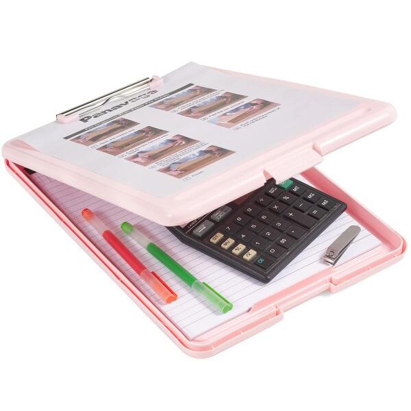 Panavage クリップボードフォルダ a4 ファイルボード バインダー 会議用パッド ピンク : チャンスAA - 通販 - Yahoo!ショッピング