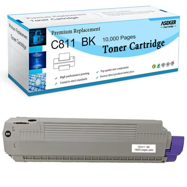 ASEKER 互換 OKI用 TNR-C3L TNR-C3LK2 再生トナーカートリッジ ブラック 大容量10000ページ 対応機種 OKI C81 : チャンスAA - 通販 - Yahoo ...