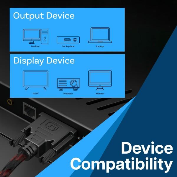 MMOBIEL DVI オス - DVI オス アダプター - DVI-D デュアル リンク - DVI-D デュアル リンク - ビデオ ケー :49069195071:チャンスAA ...