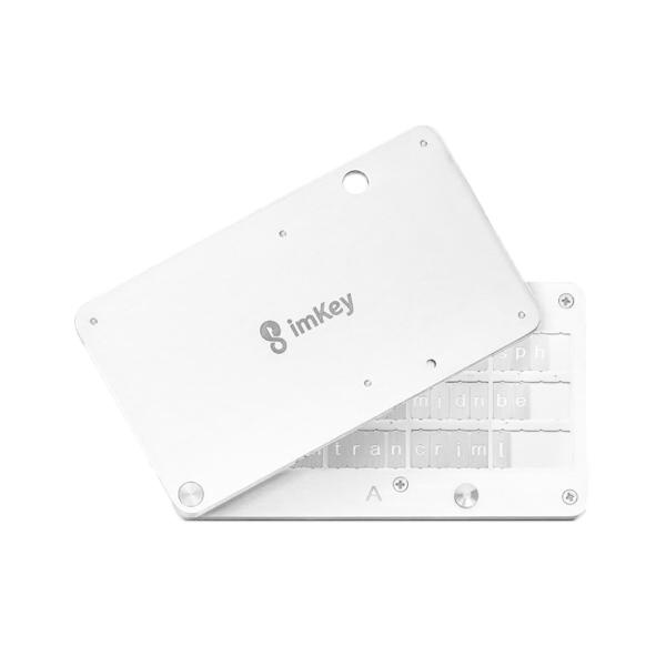 imKey S1｜耐火・防水 加密資? 暗号通貨 仮想通貨 シードフレーズ 金属保存 バックアップ メタル : チャンスAA - 通販 - Yahoo!ショッピング