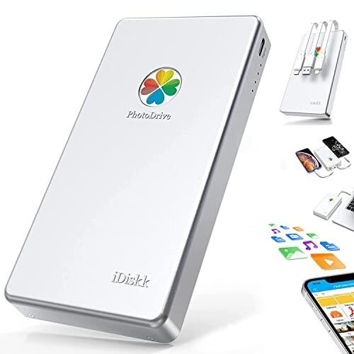 iDiskk iPhone外付けハードドライブ 1T 2.5インチ外部hdd フラッシュドライブメモリiPhone/iPad/Mac/PC/Androi : チャンスAA - 通販 ...