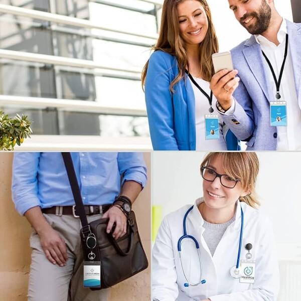 DFsucces IDカードホルダー ソフトネームケース 名札ホルダー 防水 クリア PVC製 社員証 学生証 会員 : 49069262816 : チャンスAA - 通販 - Yahoo ...