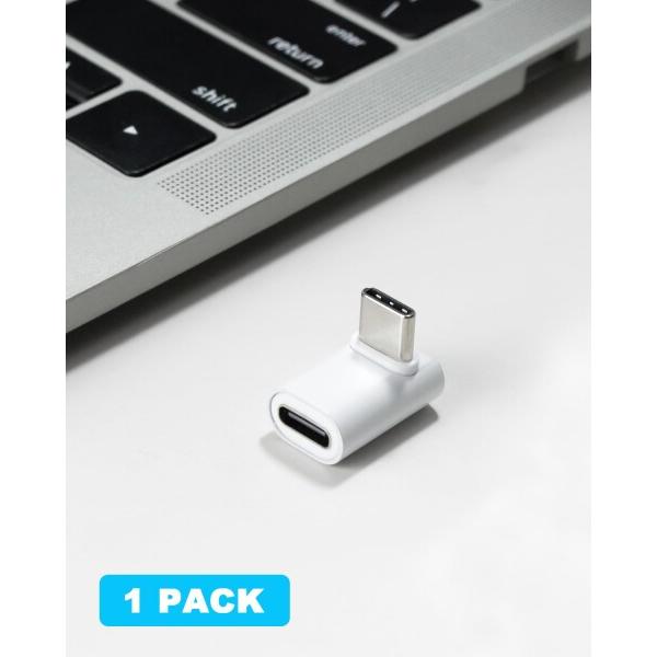 Duttek 40Gbps Type-c L字 変換アダプタ、PD140W L型USB Type-C 変換アダプタ, L字型USB タイプ Cオスメスコネ : 49069270615 ...