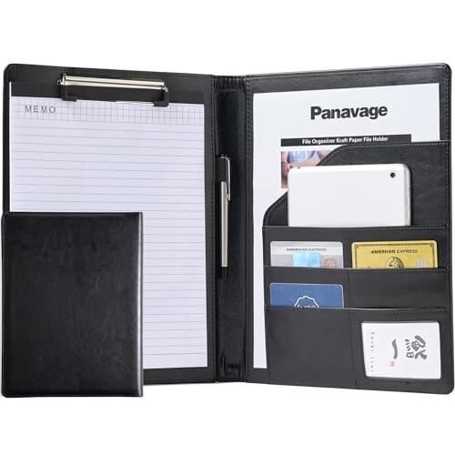 Panavage バインダー A4 クリップボード PU クリップ ファイル 二つ折り 多機能 ペンホルダー ポケッ : 49070697249 : チャンスAA - 通販 - Yahoo ...