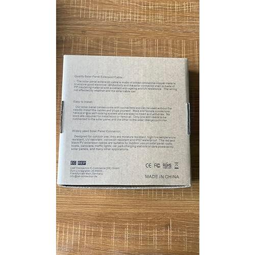 WBGADAM 10AWG 8M ソーラーコネクターケーブル MC4 ケーブル 6sq 太陽光パネル用ケーブル 片端加工 2本 : 49073297838 : チャンスAA - 通販 ...