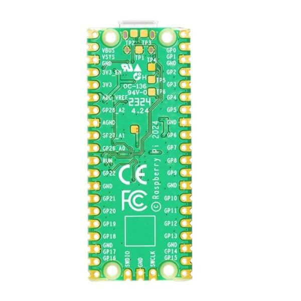 Raspb Pi Pico 2マイクロコントローラーボード、公式RP2350チップ、デュアルコア&デュアルアーキテク : チャンスAA ...