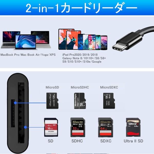 SD カードリーダー Type-c SD/TFカード タイプC USB3.0 0TG機能 設定不要 双方向 高速データ転送 写真/ビ : チャンスAA - 通販 - Yahoo!ショッピング