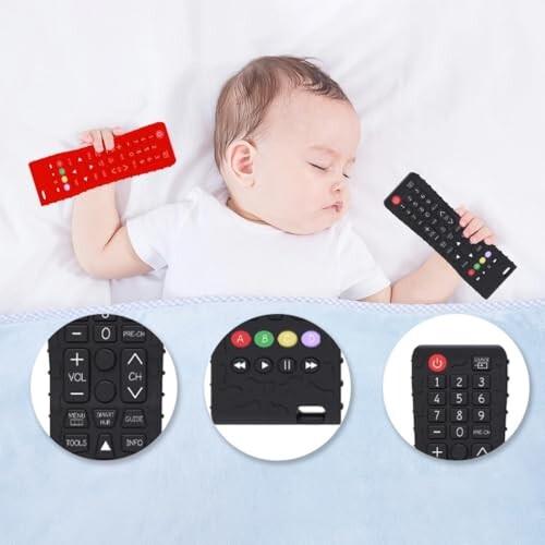 Itisyou リモコン おもちゃ 歯固め 赤ちゃん シリコンおもちゃ 早期教育 感覚おもちゃ 新 : チャンスAA - 通販 - Yahoo!ショッピング