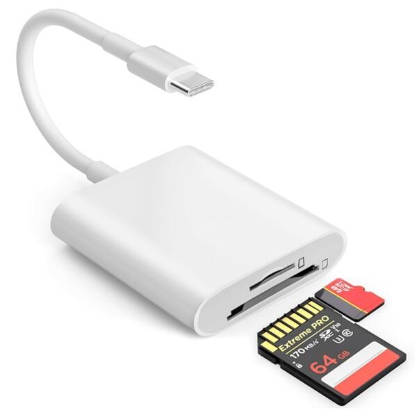 SD カードリーダー Type-c SD/TFカード 2in1 SD/TFカードリーダー USB3.0 0TG機能 設定不要 双方向 高速デ : チャンスAA - 通販 - Yahoo!ショッピング