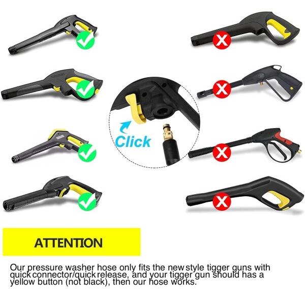 10M 高圧洗浄機交換用ホース K?rcher Kシリーズワッシャー国内ケルヒャーK2、K3、K4、K5、K7 : チャンスAA - 通販 - Yahoo!ショッピング