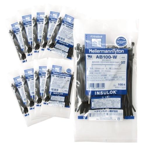 HellermannTyton AB100-W ヘラマンタイトン ケーブルタイ 結束バンド インシュロック タイラップ 耐候・屋内外用グ : チャンスAA - 通販 - Yahoo!ショッピング