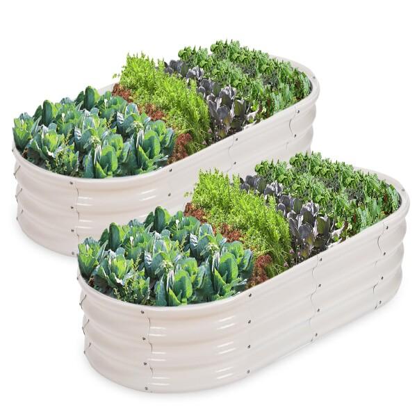 DEWEL レイズドガーデンベッド 亜鉛メッキ プランターボックス ガーデン 金属製 ガーデンベッド : チャンスAA - 通販 - Yahoo!ショッピング