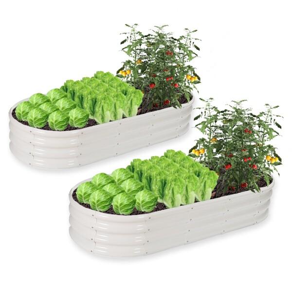 DEWEL レイズドガーデンベッド 亜鉛メッキ プランターボックス ガーデン 金属製 ガーデンベッド : チャンスAA - 通販 - Yahoo!ショッピング