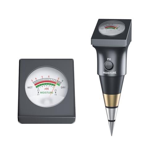 Slyfox 土壌酸度・湿度計 起電式土壌測定器 電池不要 高精度 pH測定器 水遣りチェッカー 日 : チャンスAA - 通販 - Yahoo!ショッピング