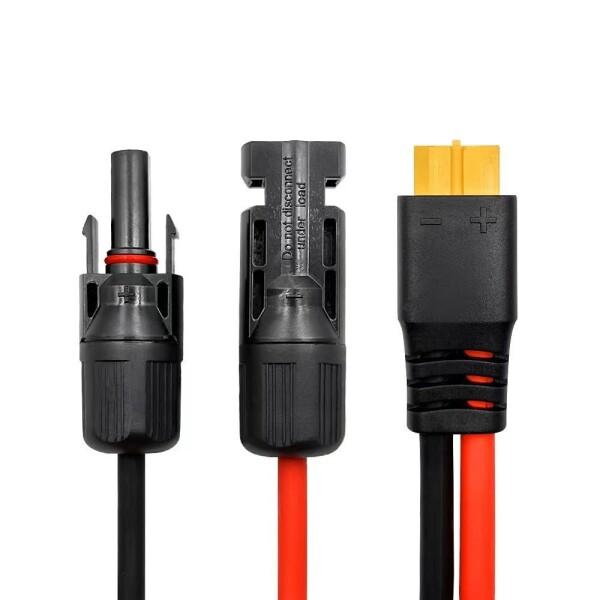 NIICOLO MC4 コネクタ ソーラー充電ケーブル MC4からXT60ポート ソーラーパネル 変換アダプター 太陽 : チャンスAA - 通販 - Yahoo!ショッピング