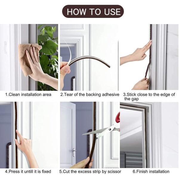 YFFSFDC 隙間テープ 5m*7mm*12mm ブラウン クッションテープ モヘアタイプ 静音テープ すきまテープ : チャンスAA - 通販 - Yahoo!ショッピング