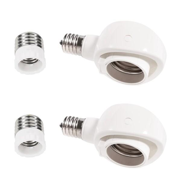 Pispoer- くみあわせがたE26→E26 LED電球専用-可変式ソケット-屋内用-ソケット変換コンセン : チャンスAA - 通販 - Yahoo!ショッピング