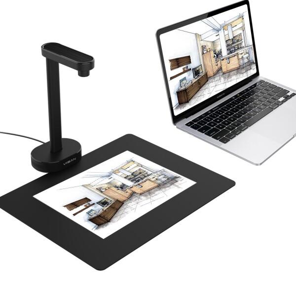 VIISAN ドキュメントスキャナー A4 1600万画素 非破壊 書画カメラ 多言語OCR機能 LEDライト 高速スキ : チャンスAA - 通販 - Yahoo!ショッピング