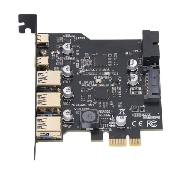 デスクトップ PC OS X Linux 用 PCIe USB 3.2 カード高速 20Gbps 5 ポート拡張 : チャンスAA - 通販 - Yahoo!ショッピング