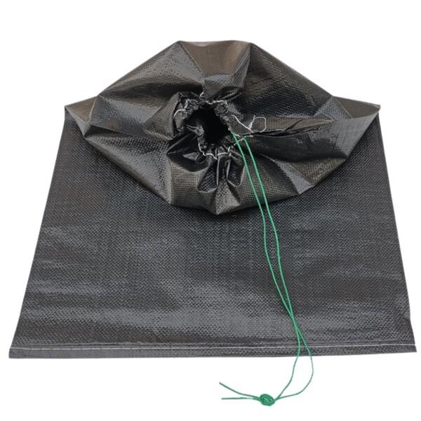 Active Island 土のう袋 口紐付き 45x70cm 耐候性 黒 浸水 豪雨 防災 土嚢 a426 (50枚) : チャンスAA - 通販 - Yahoo!ショッピング