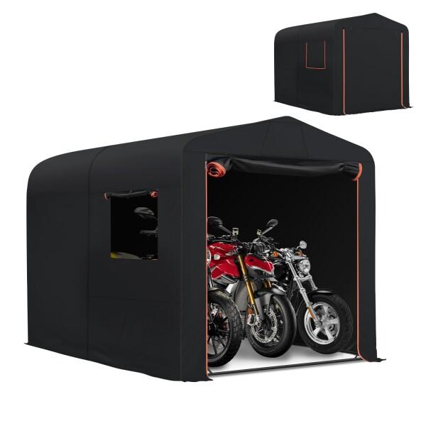 Mozan 大型バイクガレージ サイクルハウス サイクルポート 大型バイク 3台用 バイクテント バイク : チャンスAA - 通販 ...