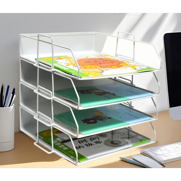YFS A3/B4/A4レターケース コピー用紙収納棚 a3/b4/a4書類ラック 縦置き/横置き積み重ねトレイ 資料の : チャンスAA - 通販 - Yahoo!ショッピング
