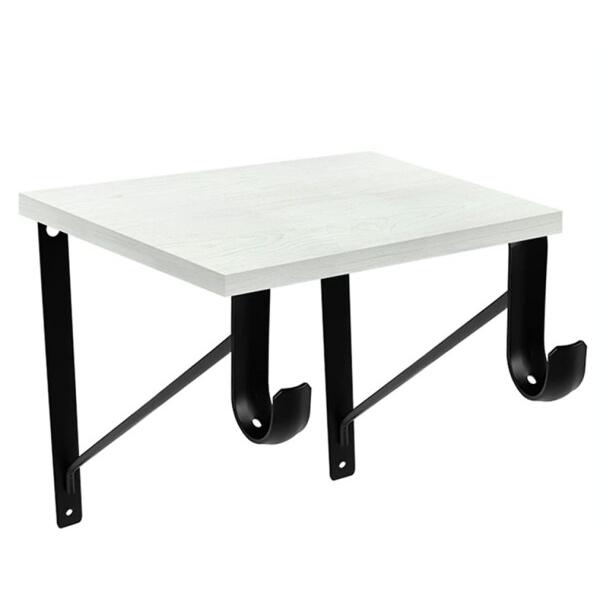 KKlewu ウォールブラケットフック 275*275mm アイアン 棚受け アンティーク調 (2, ブラック) : チャンスAA - 通販 - Yahoo!ショッピング