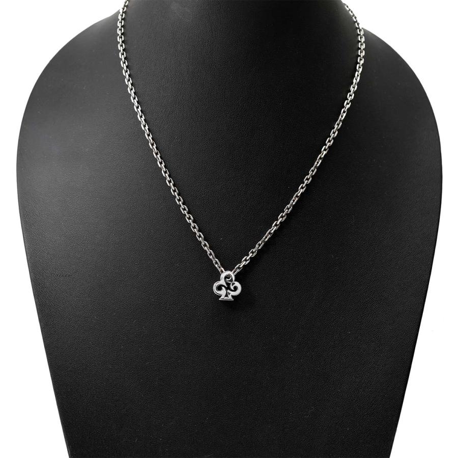 シルバーアクセサリー グッドバイブレーションズ トランプ クローバー 四つ葉 トライバル レディース メンズ ペンダントトップ スターリング シルバー 925 : CHAOS ...