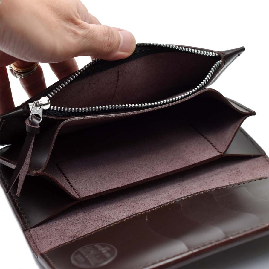 オールドポイント 財布 長財布 牛革 本革 メンズ ウォレット サドルレザー ビンテージブラウン 唐草模様 カービング アラベスク ロングウォレット : oldpoint-lw1-024 ...