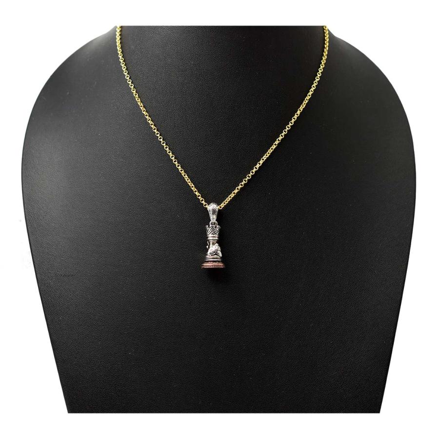 正規取扱店 oriental vibrations シルバーアクセサリー ペンダントトップ チェス 駒 ルーク 鯉 和柄 シルバー925 : CHAOS accessory - 通販 ...