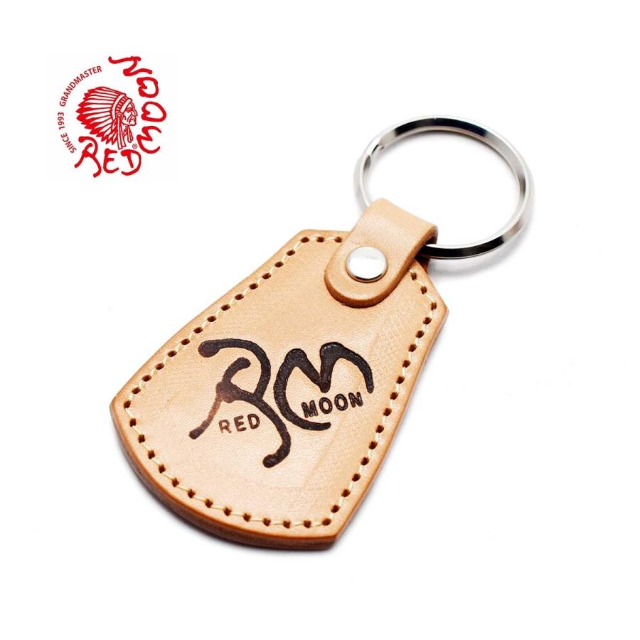 REDMOON レッドムーン 財布 キーケース キーホルダー S-RM-KH1 RMロゴ焼き印 サドルナチュラル SNT : CHAOS accessory - 通販 - Yahoo!ショッピング