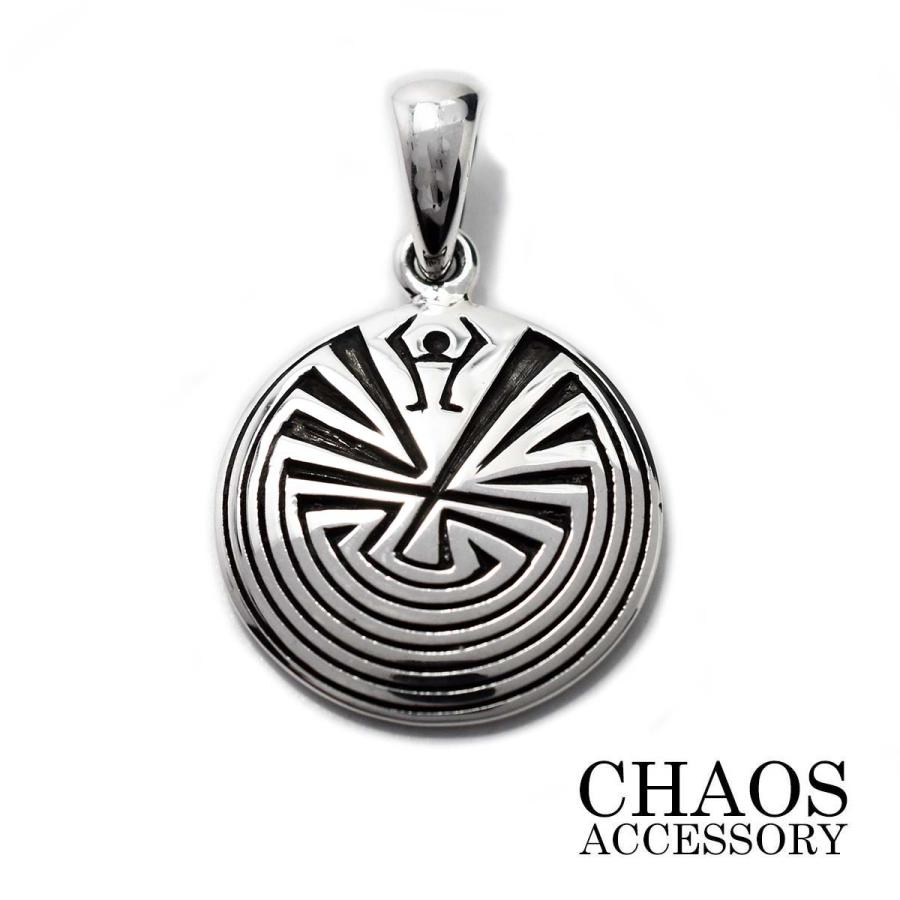 シルバーアクセサリー メンズ シルバー925 ホピ マンインメイズ モチーフ グレートスピリット マンインザメイズ ペンダントトップ チャーム : CHAOS accessory - 通販 ...