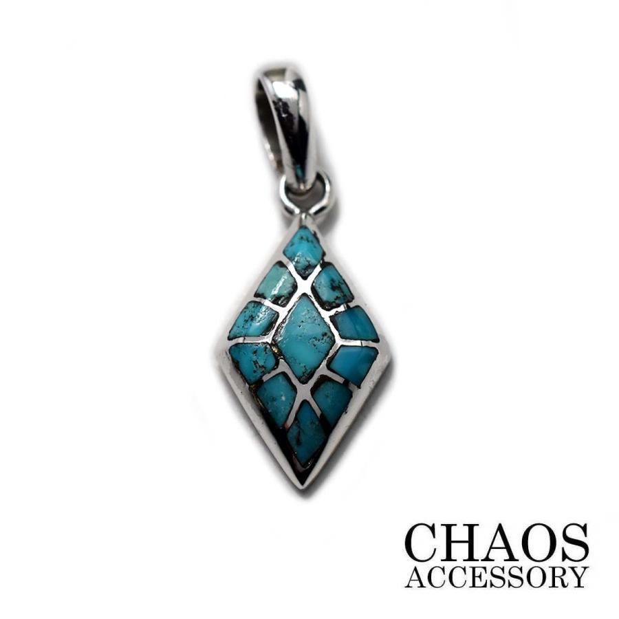 シルバーアクセサリー ペンダントトップ 30×12mm 菱形 ダイヤ ロンバス ターコイズ 天然石 メンズ シルバー925 レディース : CHAOS accessory - 通販 ...