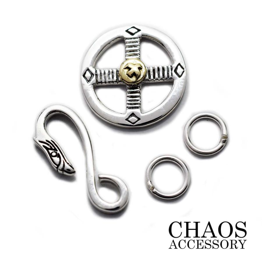丸カン2個付 メディスンホイール イーグルフック シルバーアクセサリー メンズ ネックレス チェーン カスタムパーツ シルバー925 : CHAOS accessory - 通販 ...