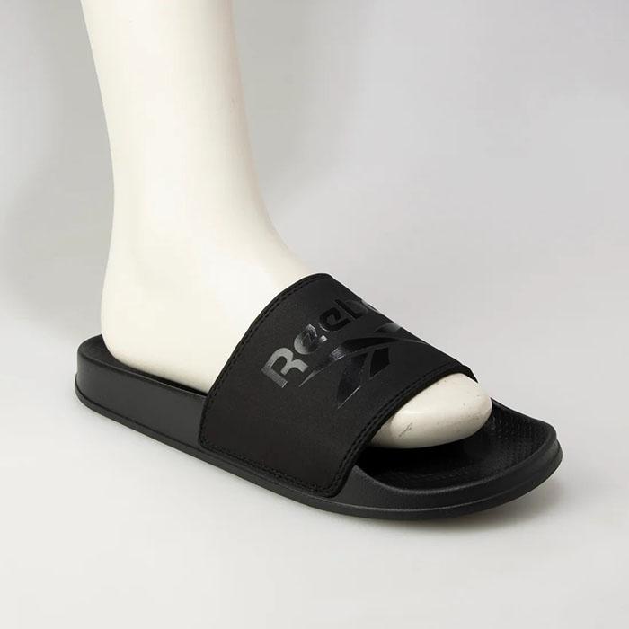 Reebok リーボック メンズ シャワー ビーチ プール カジュアル サンダル フルゲーレ スライド 100038178 ブラック 黒 ...