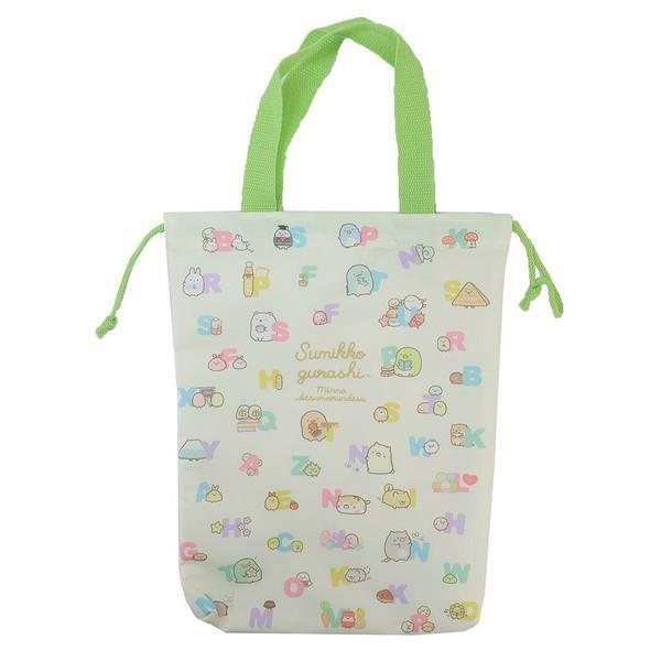 すみっコぐらし 巾着シューズバッグ シューズケース あつまるんです : a3-jsp-sbk505 : キューティーショップヤフー店 - 通販 - Yahoo!ショッピング