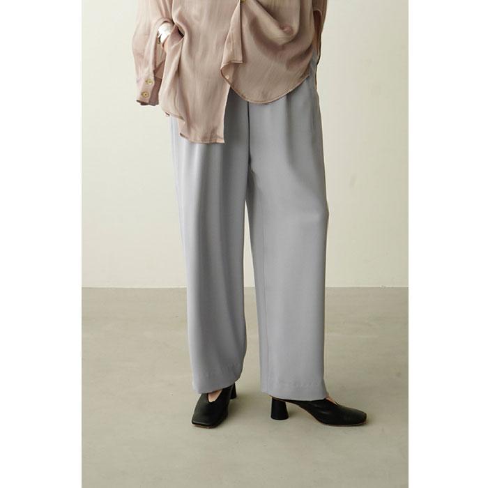 CLANE 正規商品 パンツ クラネ ベーシック タック パンツ BASIC TUCK PANTS ライトパープル LIGHT PURPLE 2023春夏新作 : 141107002pu ...