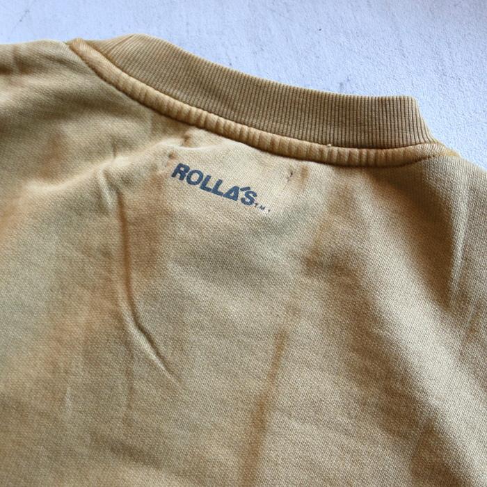 ローラス スウェット ROLLAS ローリングストーン ロゴ クルー スウェット Rolling Stone Logo Crew Sweat ...