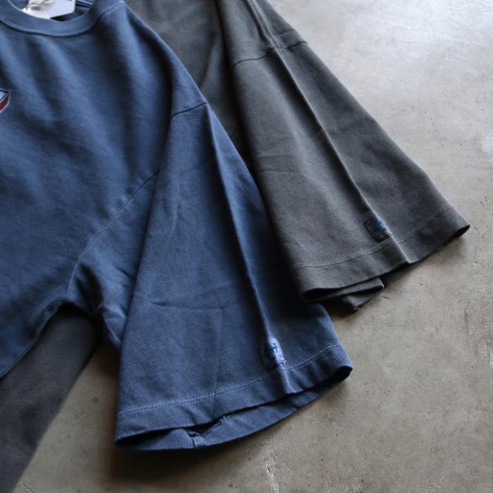 テス Tシャツ ユニセックス ブヒ バンド ピグメント ビッグTシャツ タイプB BUHI BAND PIGMENT T-SHIRT Type ...