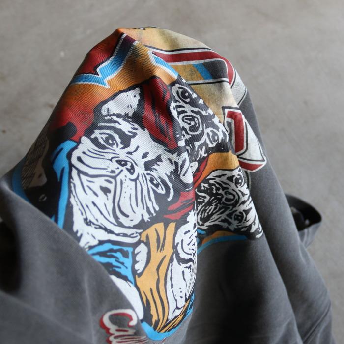 テス Tシャツ ユニセックス ブヒ バンド ピグメント ビッグTシャツ タイプB BUHI BAND PIGMENT T-SHIRT Type ...