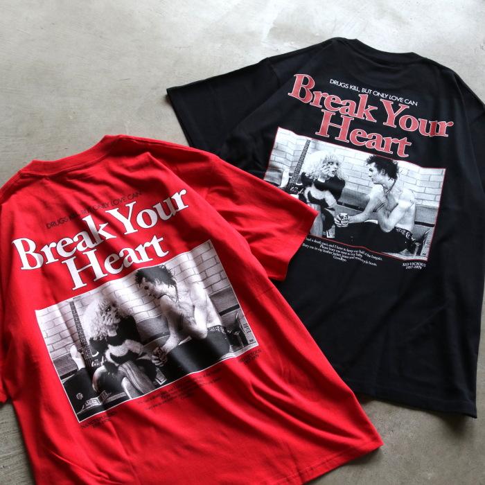 BEDWIN & THE HEARTBREAKERS トップス 正規販売 ベドウィン 半袖 プリント Tシャツ S/S PRINTED TEE "A.COX" ブラック/レッド 2色展開 ...