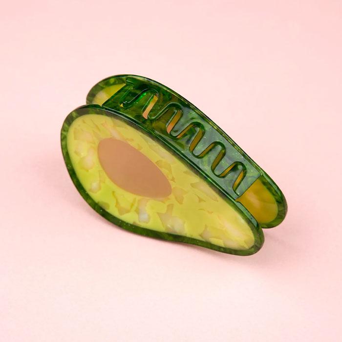ククシュゼット 正規商品 ヘア アクセ ギフト 新作 野菜 個性的 Coucou Suzette アボカド クロー Avocado Hair ...