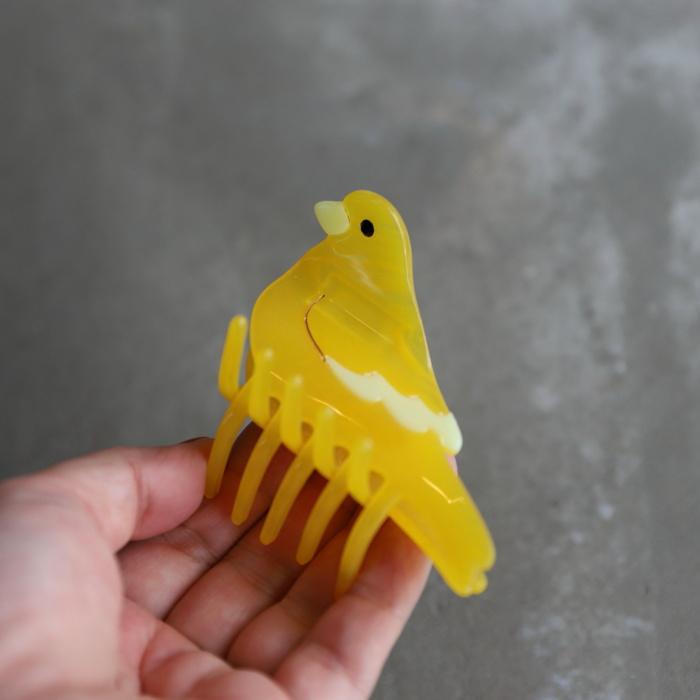 ククシュゼット 正規商品 ヘア アクセ クリップ かわいい 鳥 おしゃれ フランス Coucou Suzette カナリア クロー ...