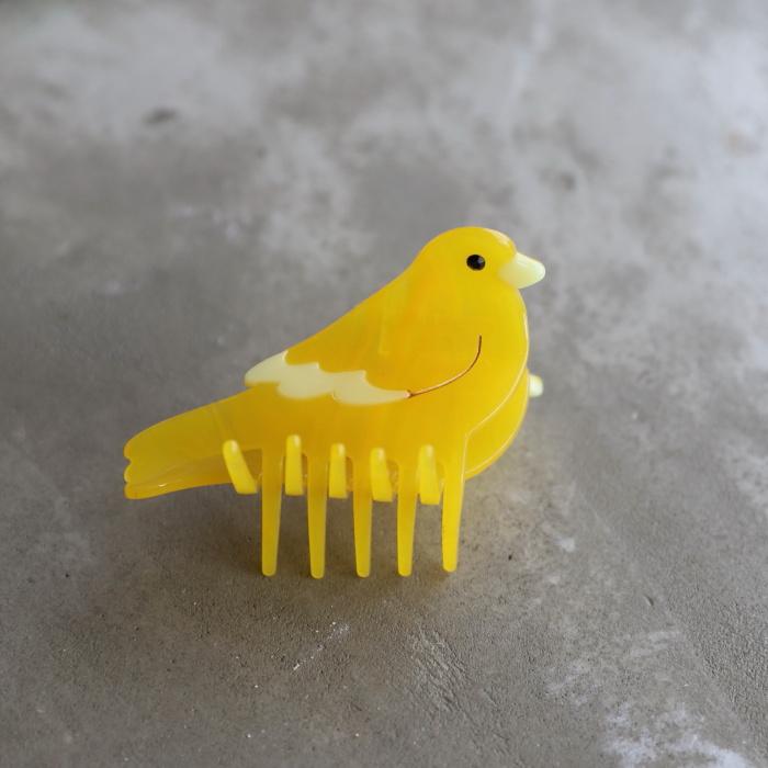 ククシュゼット 正規商品 ヘア アクセ クリップ かわいい 鳥 おしゃれ フランス Coucou Suzette カナリア クロー ...