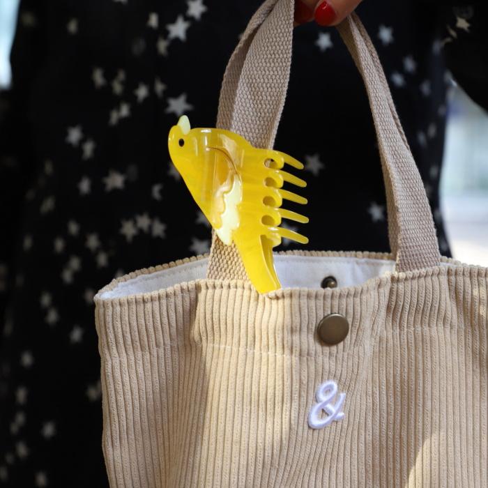 ククシュゼット 正規商品 ヘア アクセ クリップ かわいい 鳥 おしゃれ フランス Coucou Suzette カナリア クロー ...