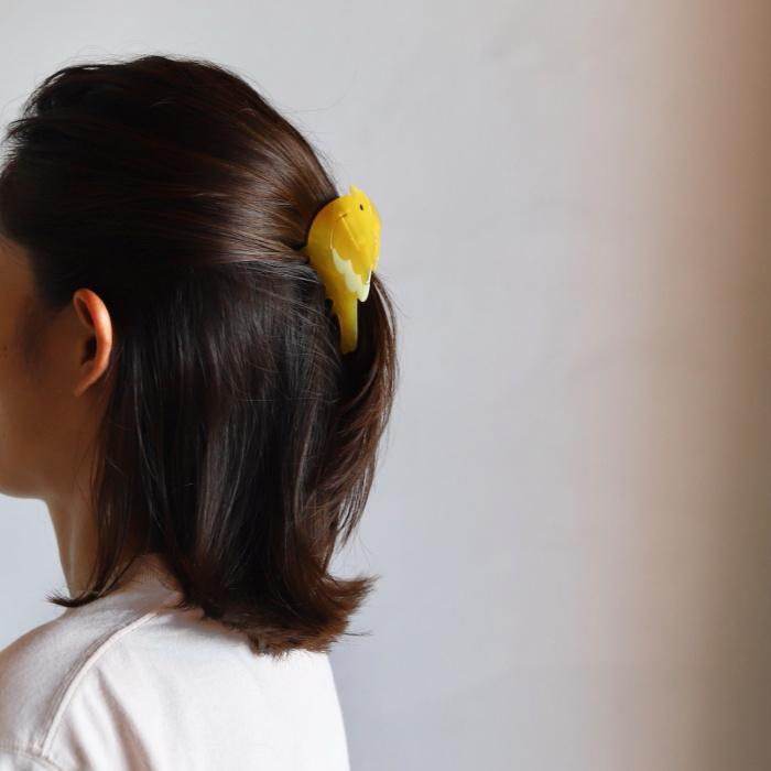 ククシュゼット 正規商品 ヘア アクセ クリップ かわいい 鳥 おしゃれ フランス Coucou Suzette カナリア クロー ...