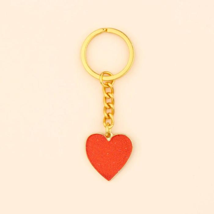 ククシュゼット 正規商品 キーホルダー かわいい ハート ギフト Coucou Suzette キーリング Heart Key Ring ...