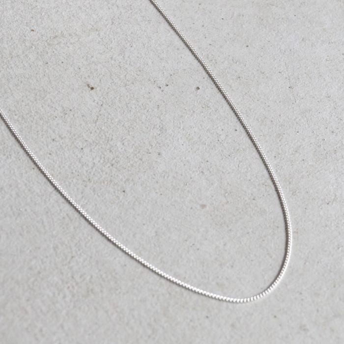 Poly Things 正規取扱 チェーン アクセサリー ネックレス ギフト カーブチェーン 0.35mm/1.2mm 45cm シルバー925 CurbChain - 45 Silver ...