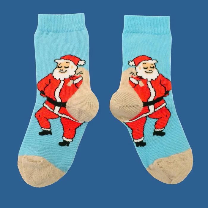 ククシュゼット 正規商品 靴下 新作 冬 クリスマス ギフト Coucou Suzette サンタクロース ソックス Santa Claus ...