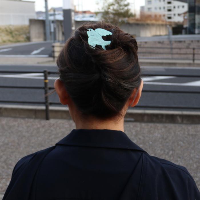 ククシュゼット 正規商品 かんざし ヘアコーム アクセ 鳥 個性的 おしゃれ Coucou Suzette ツバメ ヘア スティック ...